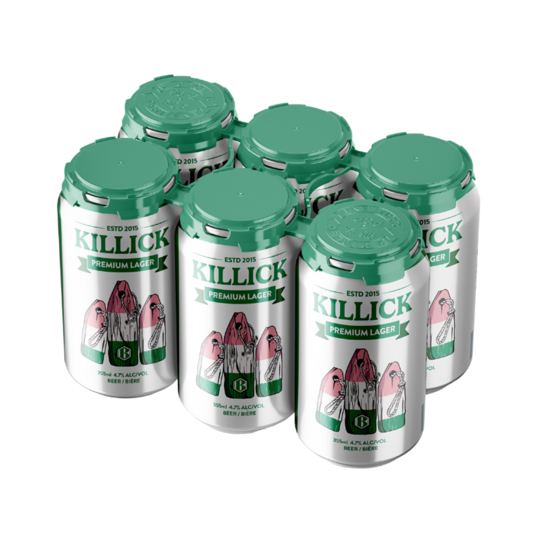 Killick-Premium-Lager-6x355ml – Burnside Brewing Company